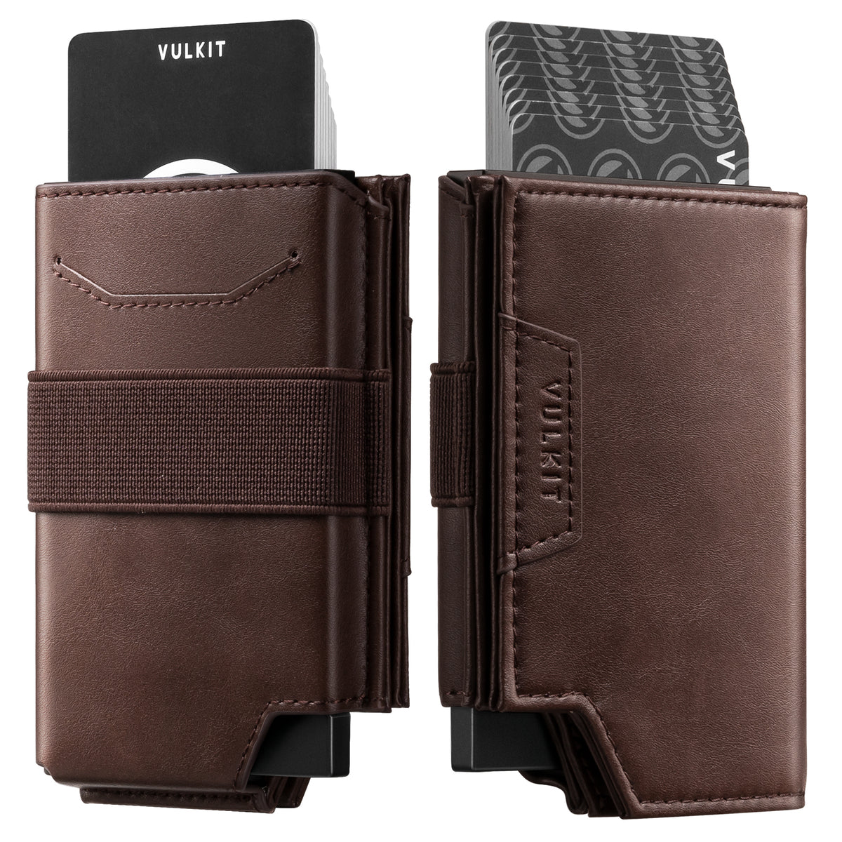 VC411- Minimalist Wallet Card Holder With Money Band & Magnetic Closur ...