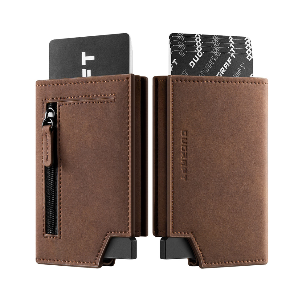 DC302- New Patented Slider Mechanism Bifold Wallet with Banknote Pocke ...