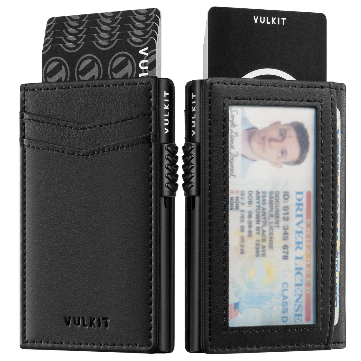 VC315- Men's Wallet with ID Window RFID Blocking Magnetic Closure – VULKIT