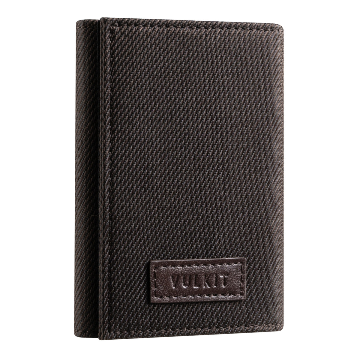 VW108- Minimalist Trifold Wallet for Men with an ID window & a Zipper ...
